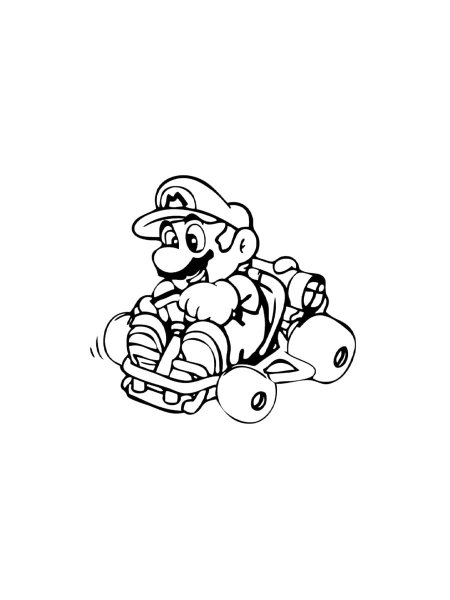Mario coloring pages