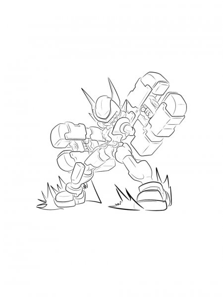 Mega Man coloring pages