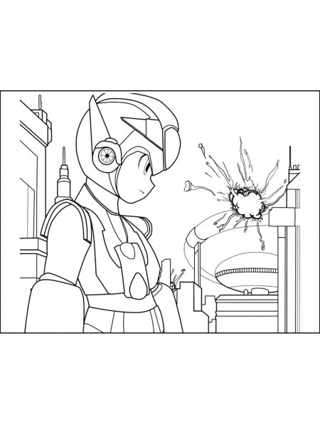 Mega Man coloring pages