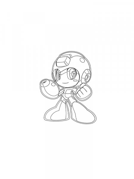 Mega Man coloring pages
