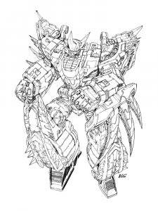 Megatron coloring pages