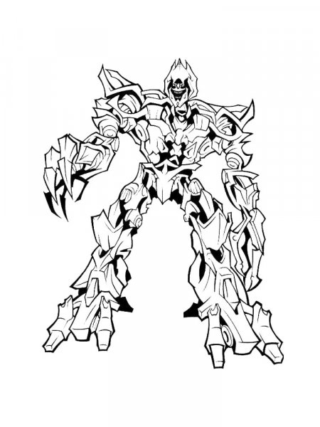Megatron coloring pages