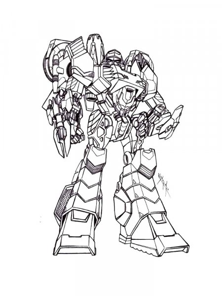 Megatron coloring pages
