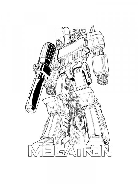 Megatron coloring pages