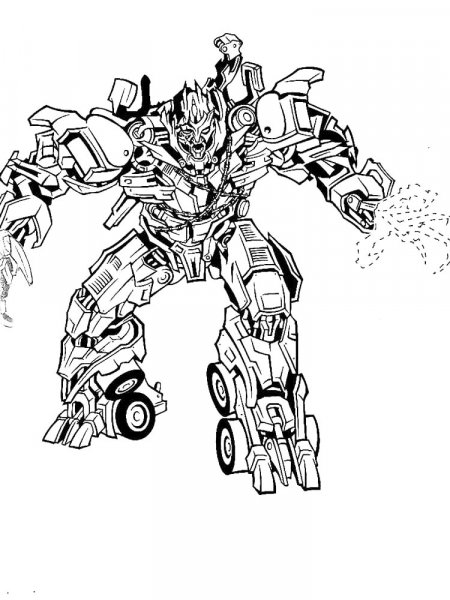 Megatron coloring pages