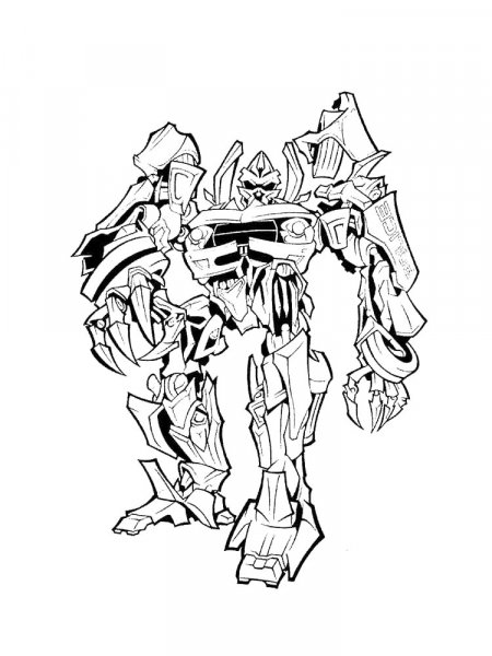 Megatron coloring pages