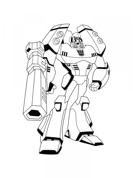 Megatron coloring pages