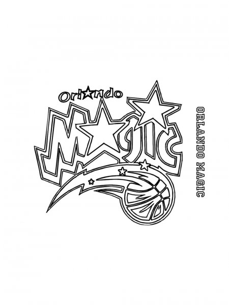 NBA Team coloring pages