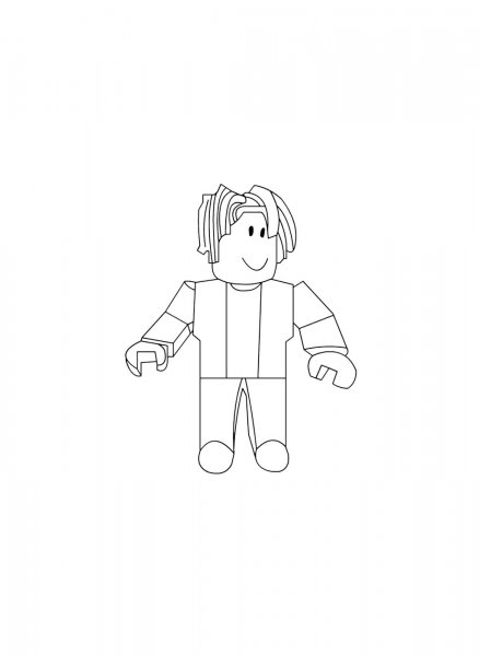 Roblox coloring pages