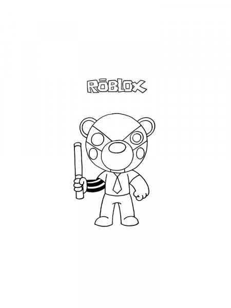 Roblox coloring pages