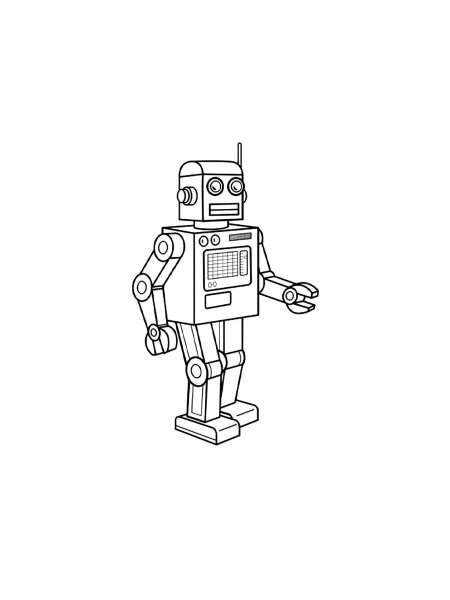 Robots Coloring Pages (Free Printables for Kids)
