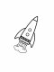 Rocket coloring pages