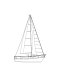 Sailboat coloring pages
