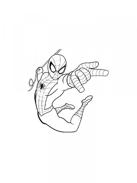 Spider-Man Coloring Pages (Free Printables for Kids)