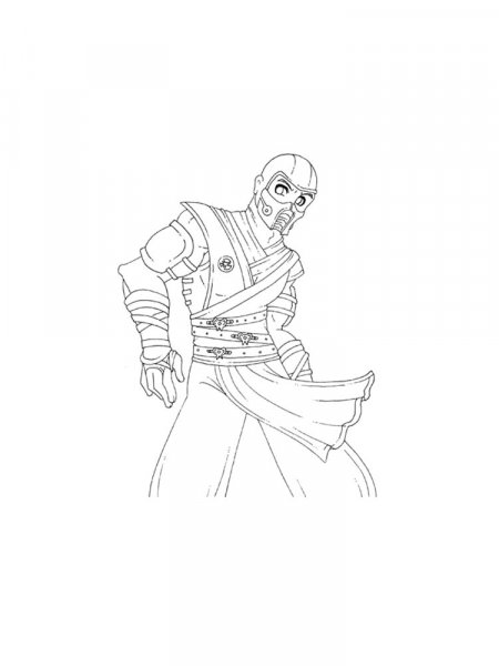 Sub Zero coloring pages