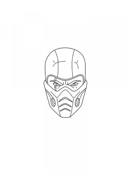 Sub Zero coloring pages