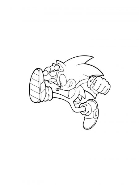 Sonic the Hedgehog coloring pages