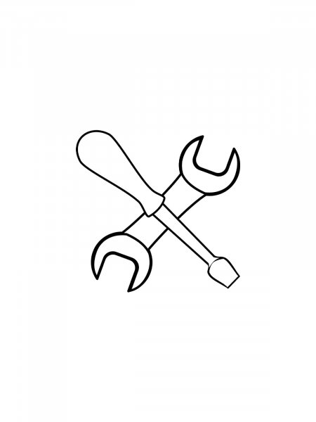 Tool coloring pages