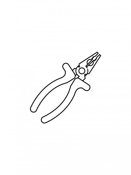 Tool coloring pages