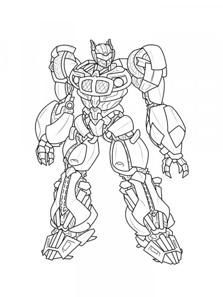 Transformers coloring pages