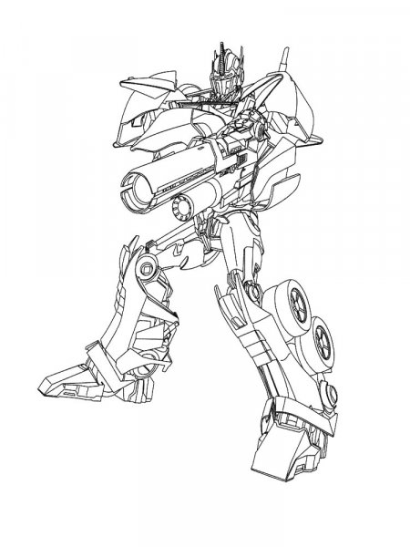 Transformers coloring pages