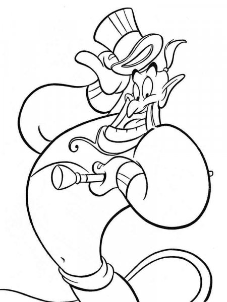Aladdin coloring pages