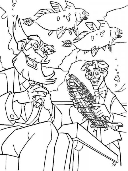 Atlantis coloring pages