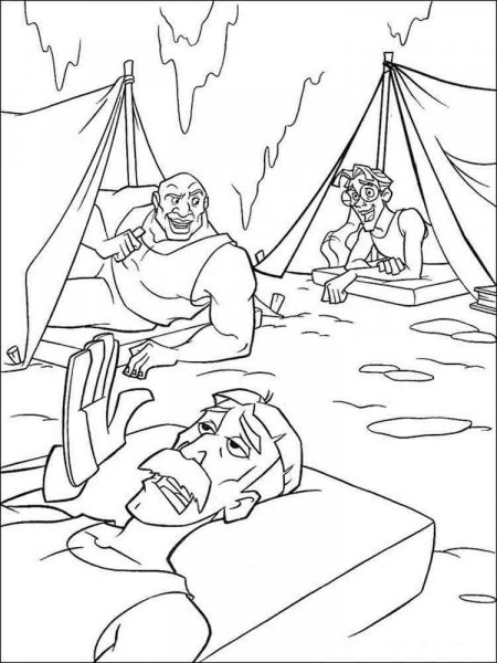 Atlantis coloring pages