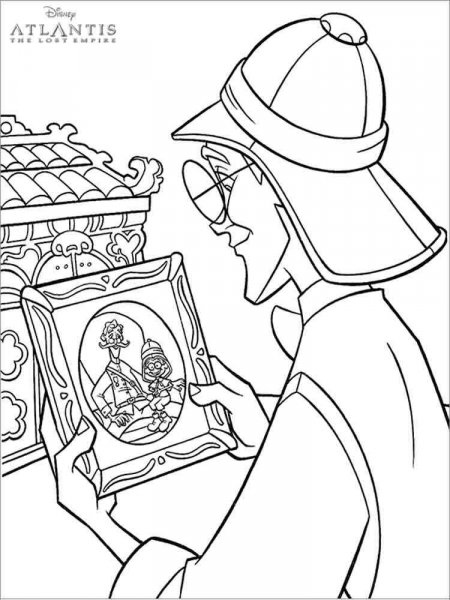 Atlantis coloring pages