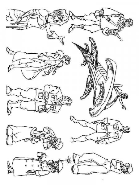 Atlantis coloring pages