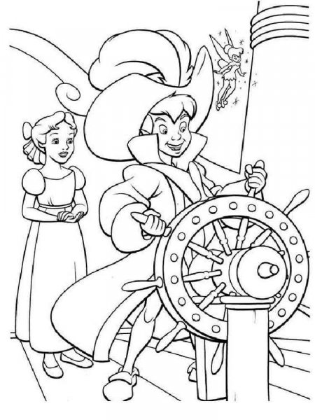 Peter Pan coloring pages
