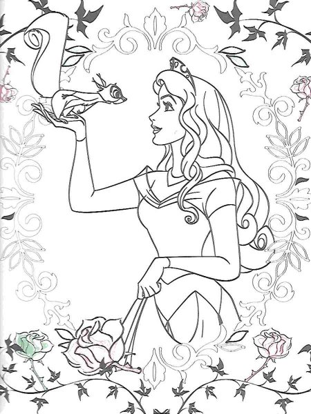 Sleeping Beauty coloring pages