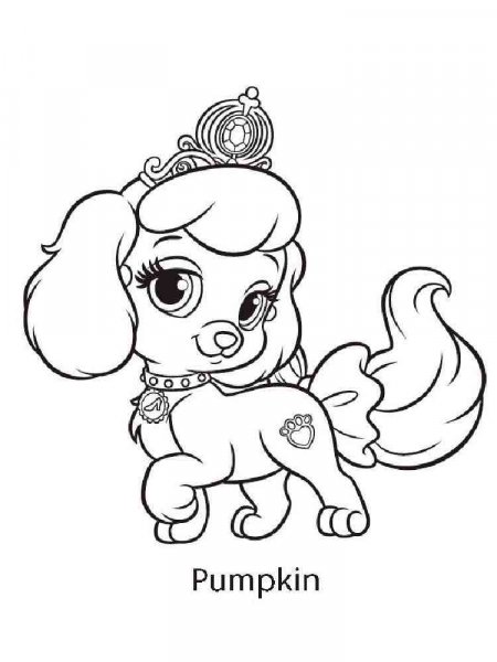 Disney Pets coloring pages