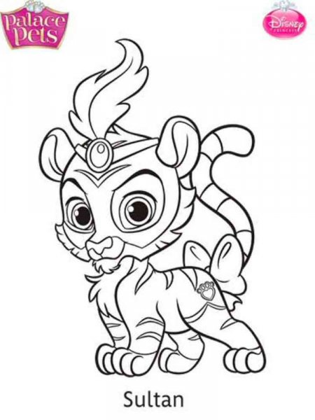 Disney Pets coloring pages