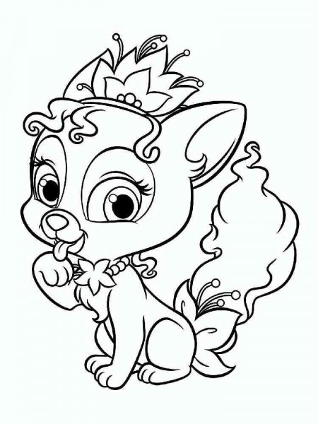 Disney Pets coloring pages