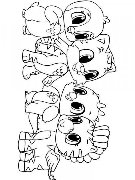 Hatchimals coloring pages