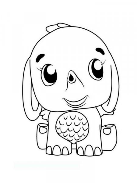 Hatchimals coloring pages