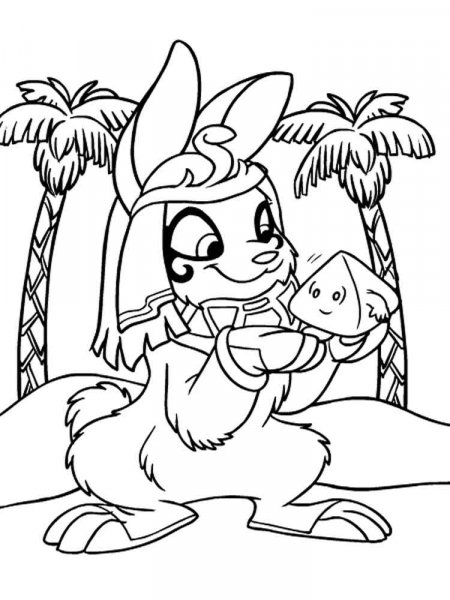 Neopets coloring pages