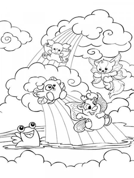 Neopets coloring pages