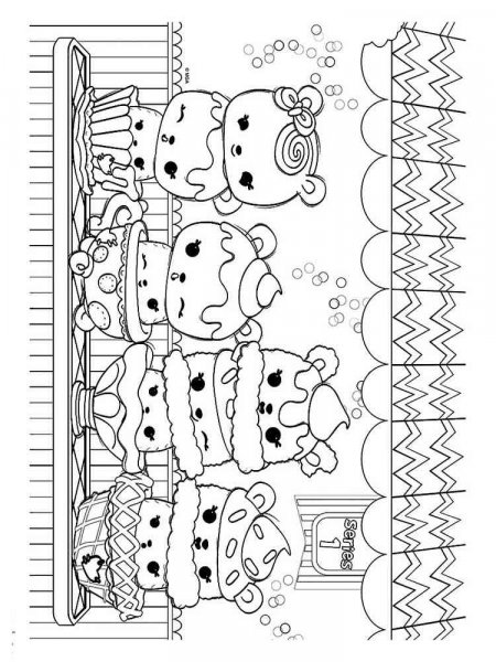 Num Noms coloring pages