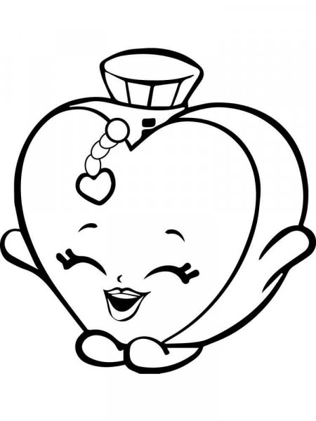 Squishy coloring pages