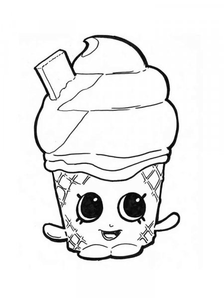 Squishy coloring pages