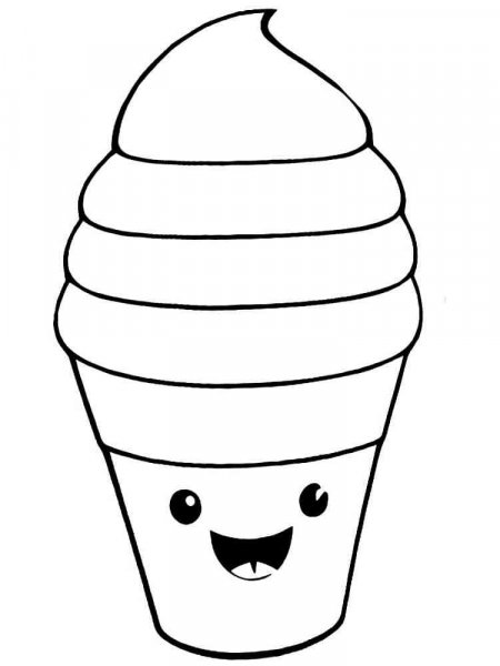 Squishy coloring pages