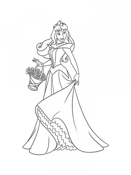 Aurora Disney Princess coloring pages