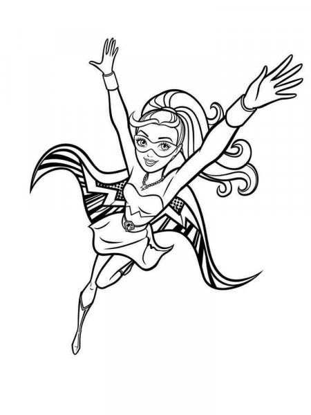 Barbie in Princess Power coloring pages