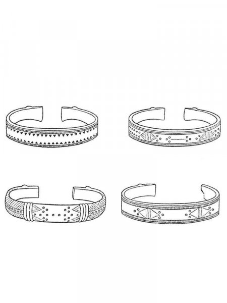 Bracelet coloring pages