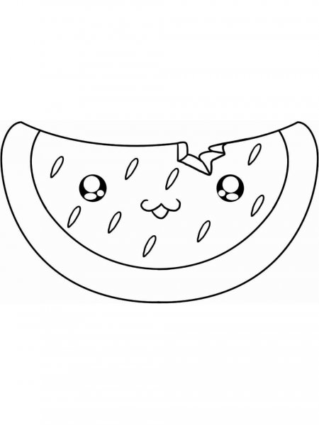 Cute Food coloring pages
