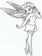 Disney Fairy Silvermist coloring pages