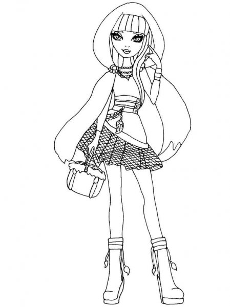 Ever after high coloring pages