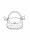 Handbag coloring pages